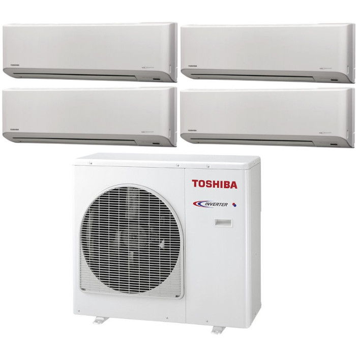 Комплект Toshiba RAS-M07N3KV2-E1x3 + RAS-B13N3KV2-E1/ RAS-5M34S3AV-E ...